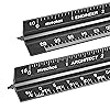 Architectural and Engineering Scale Ruler Set, Imperial Measurements 12 ...