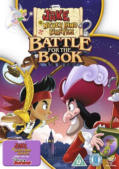 Jake & the Never Land Pirates: Battle for the Book [DVD]: Amazon.co.uk ...