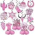 Amazon.com: Disco Cowgirl Decor,Cowgirl Party Decoration 3pcs Let’s Go ...