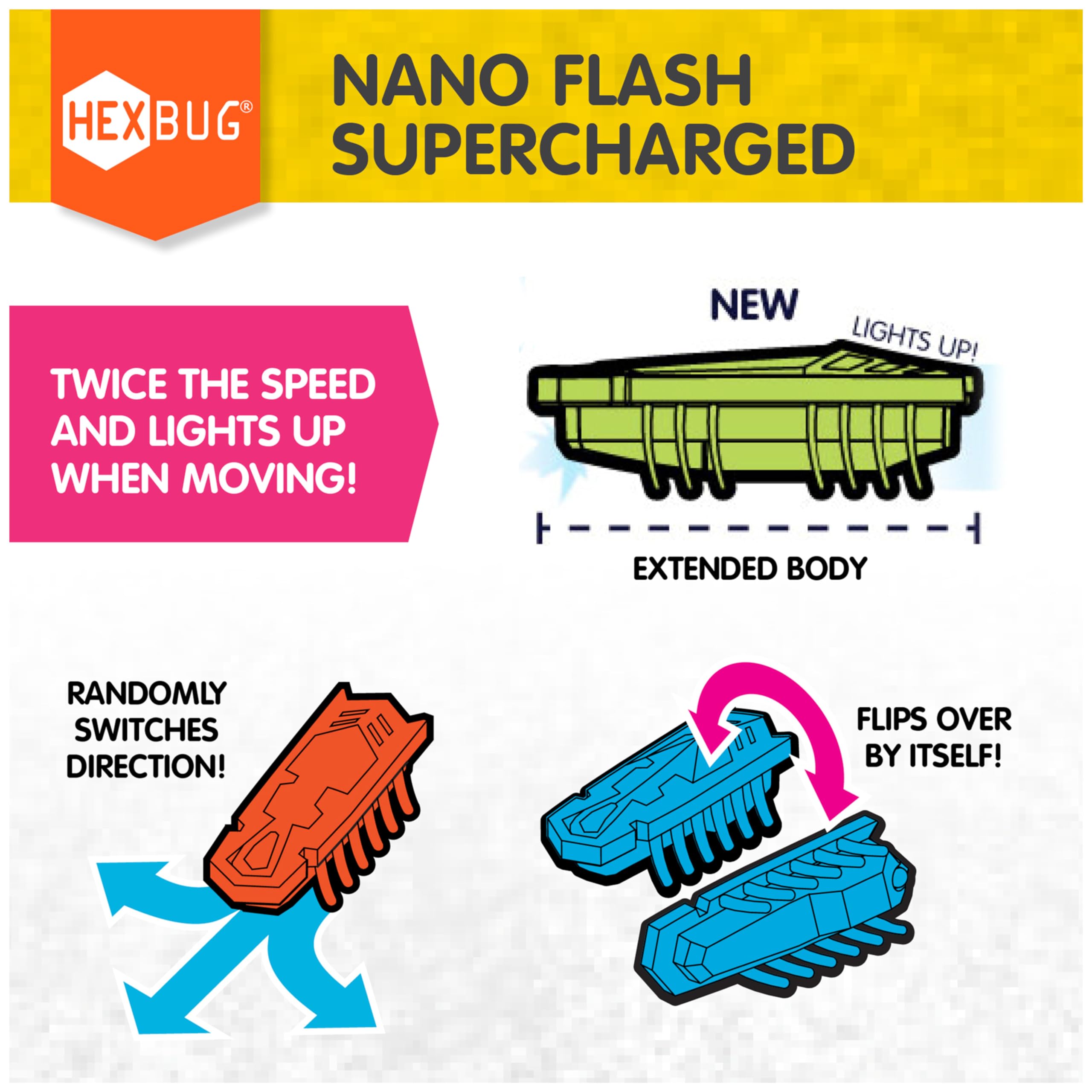 Mua HEXBUG Nano Zone, Sensory Toys for Kids & Cats with Over 60 Pieces ...