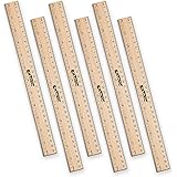 Amazon.com: Ruler 12 Inch Wooden Rulers for Kids, 8 Packs Bulk Rulers ...