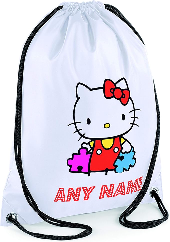 Shires Art Printing Hello Kitty - Gym Bag: Amazon.co.uk: Sports & Outdoors