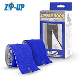 Homax Products 6025 CinchTite Peel 'N Stick Tarp Zipper Door 7 ...