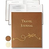 Amazon.com : Travel Journal - Guided Notebook for Travelers to Plan ...