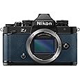 Amazon.com : Nikon Z f FX-Format Mirrorless Camera Body – Indigo Blue ...