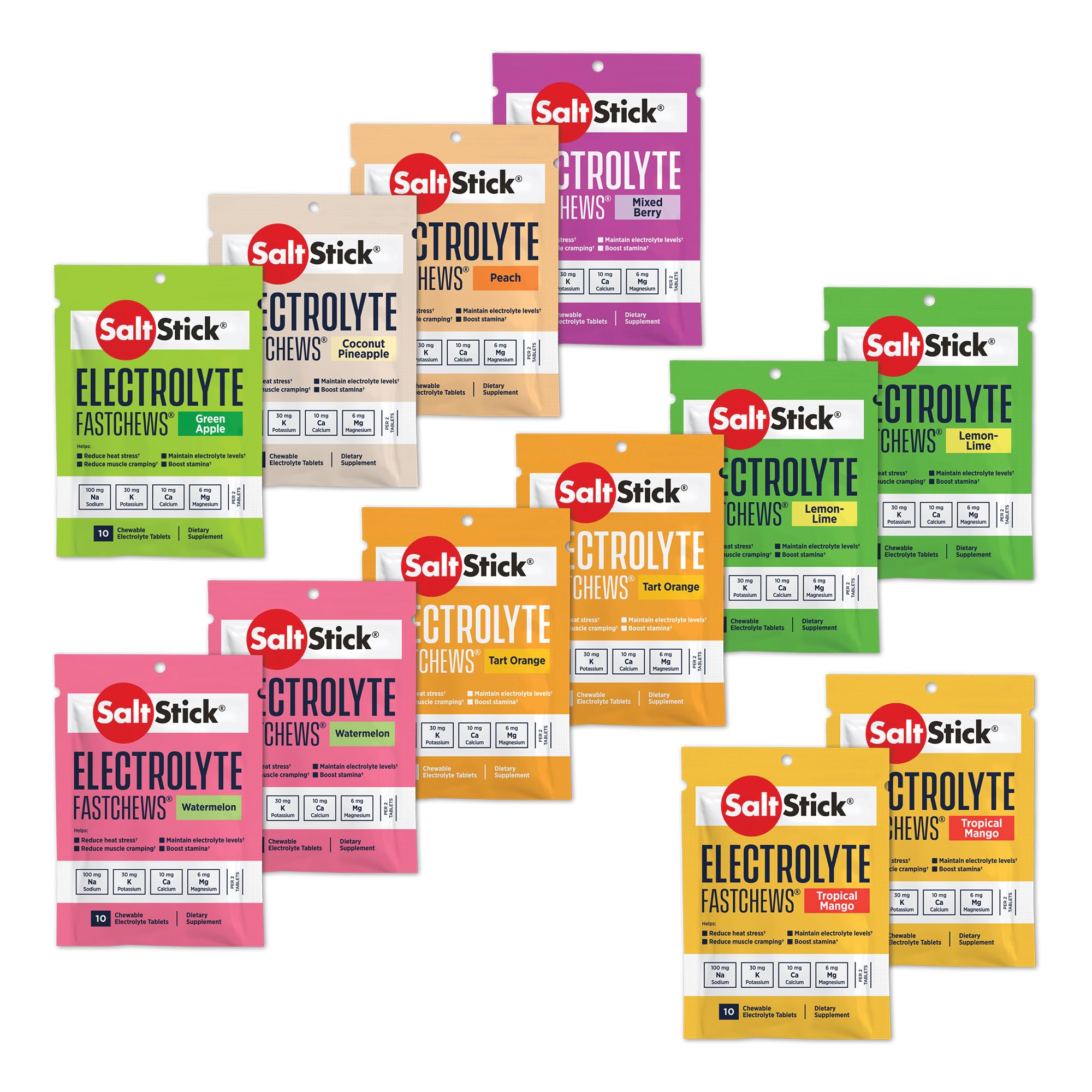 Mua Electrolyte FastChews Chewable Tablets | 120 Tablets - Variety Pack ...