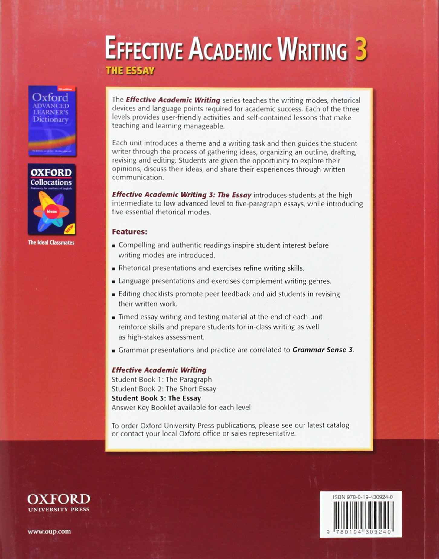 Mua Effective Academic Writing 3 Student Book (Effective Academic ...