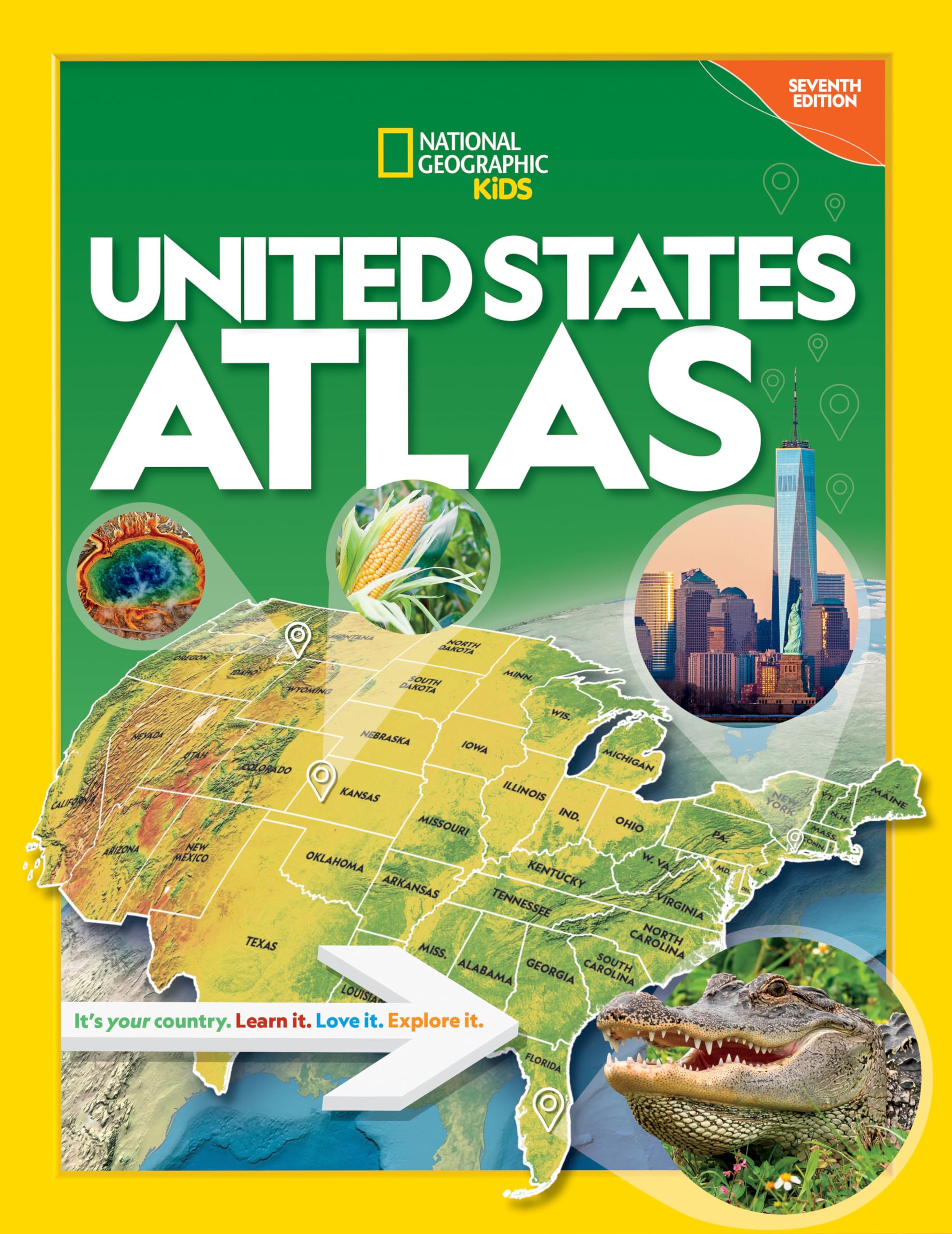 Mua National Geographic Kids United States Atlas, 7th Edition (NGK ...