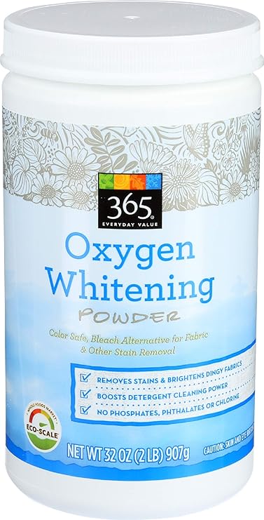 Amazon.com: 365 Everyday Value, Oxygen Whitening Powder, 32 oz: Health ...