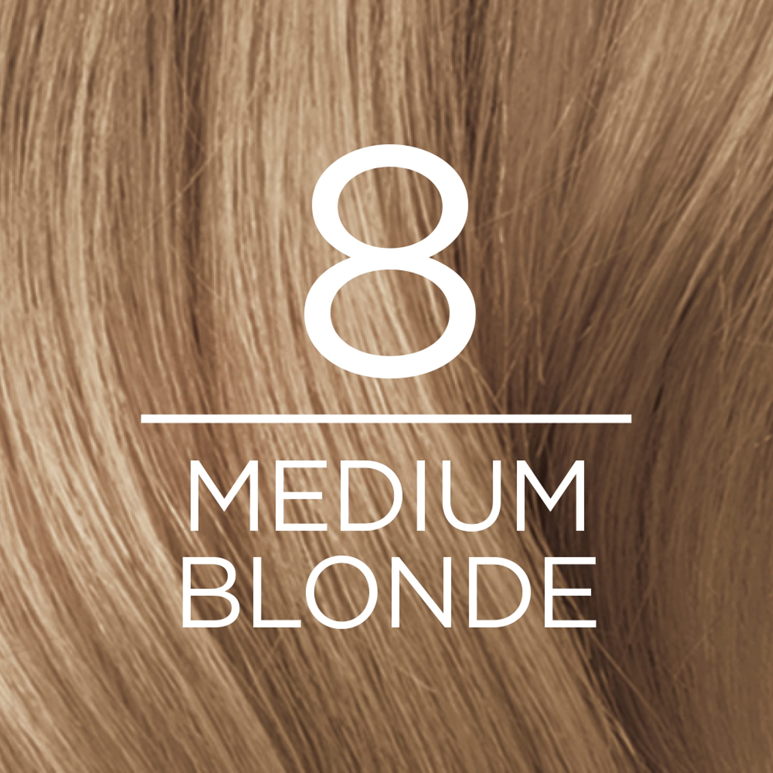 Mua Excellence Creme Permanent Triple Care Hair Color, 8 Medium Blonde ...