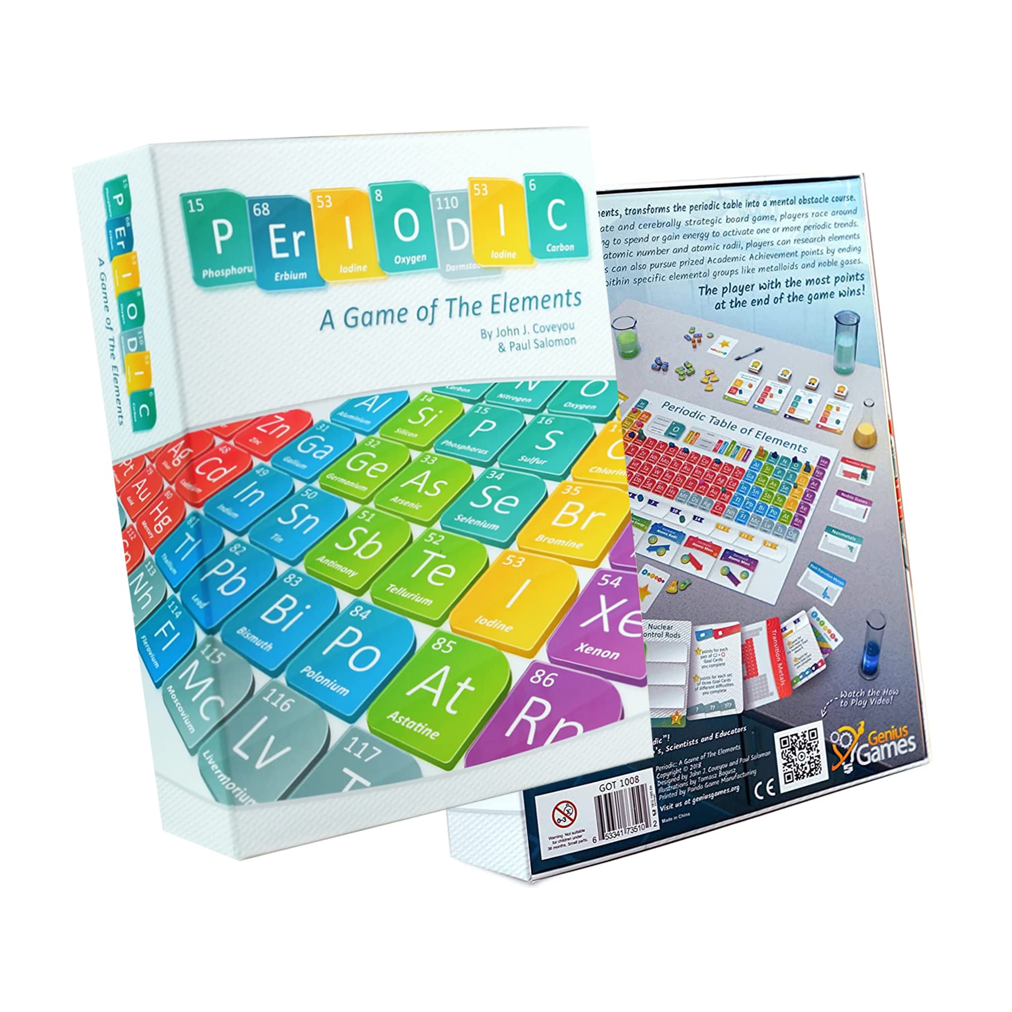 Periodic: A Game of the Elements | Periodic Table Board & Card Game ...