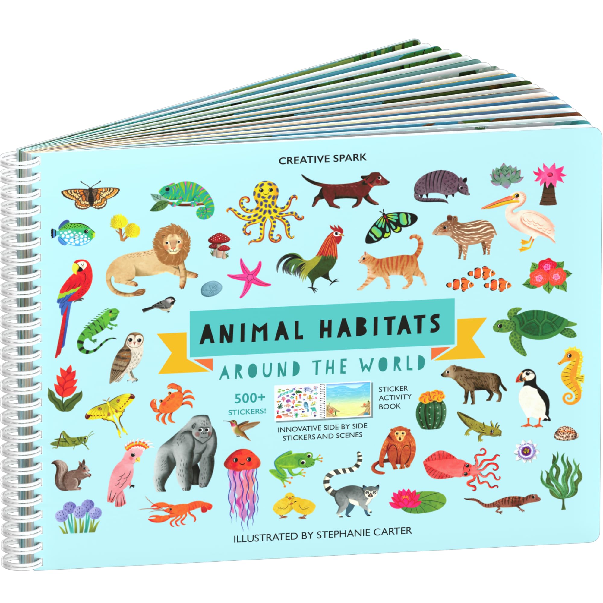 Mua Animal Sticker Book Activity for Kids, Toddler Airplane Travel ...