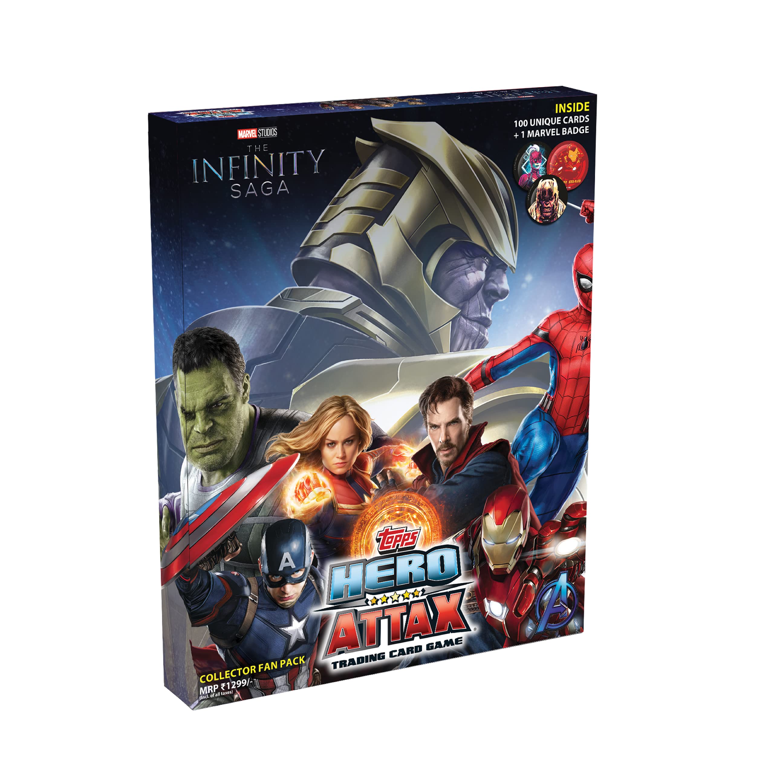 Mua India Marvel Hero Attax 2021 Collector Fan Pack, Contains Total of ...
