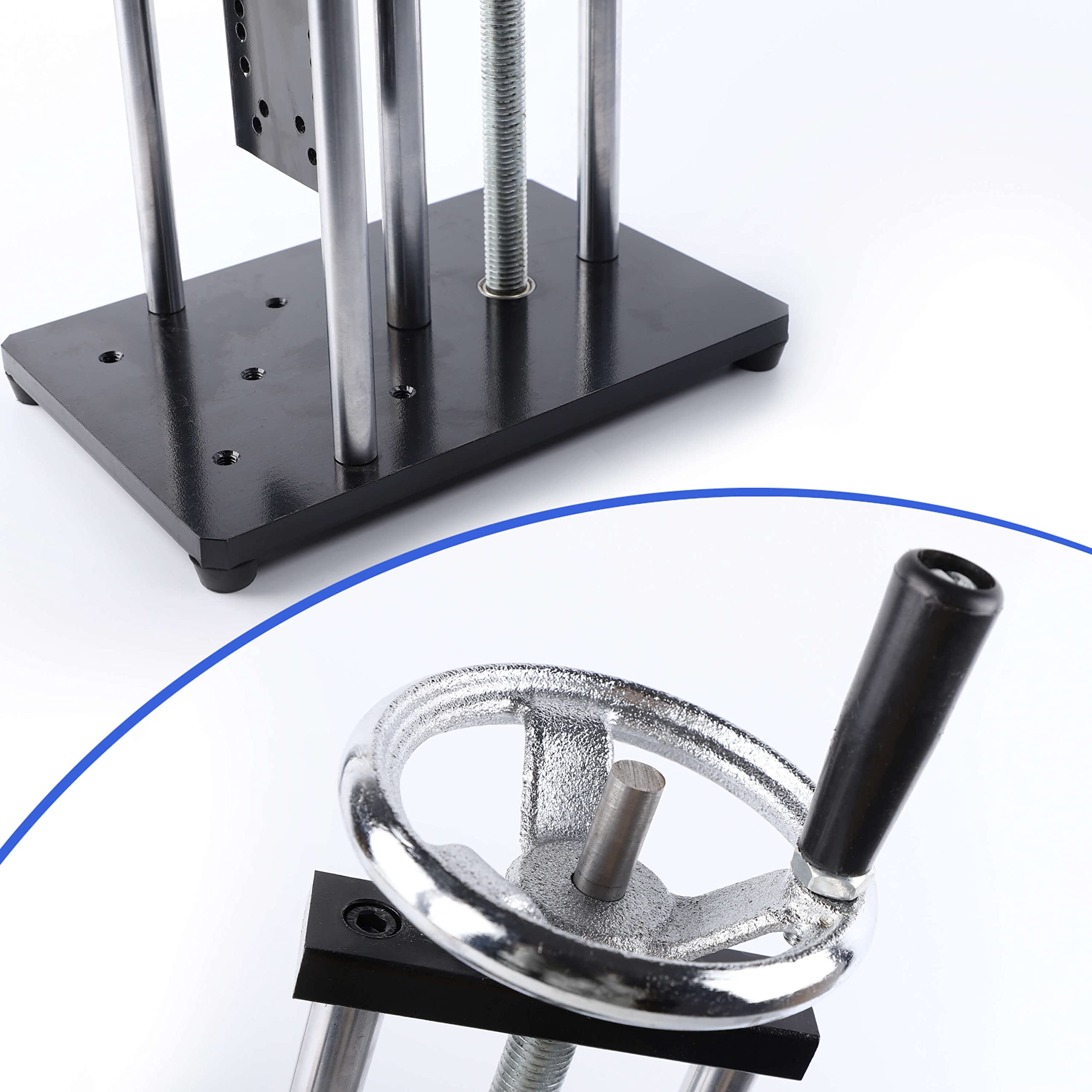 Force Gauge Stand Push Pull Gauge - Vertical Force Test Stand, Hand ...