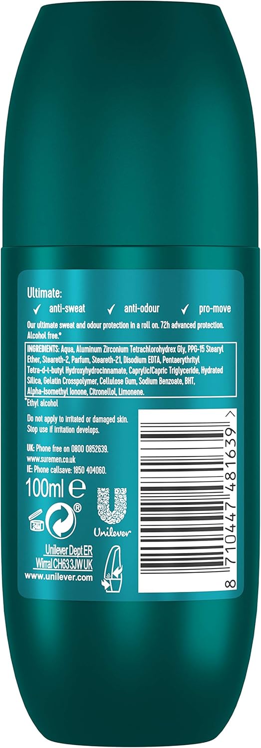 Sure Men Advanced Protection Extreme Dry 72 hour protection deodorant ...