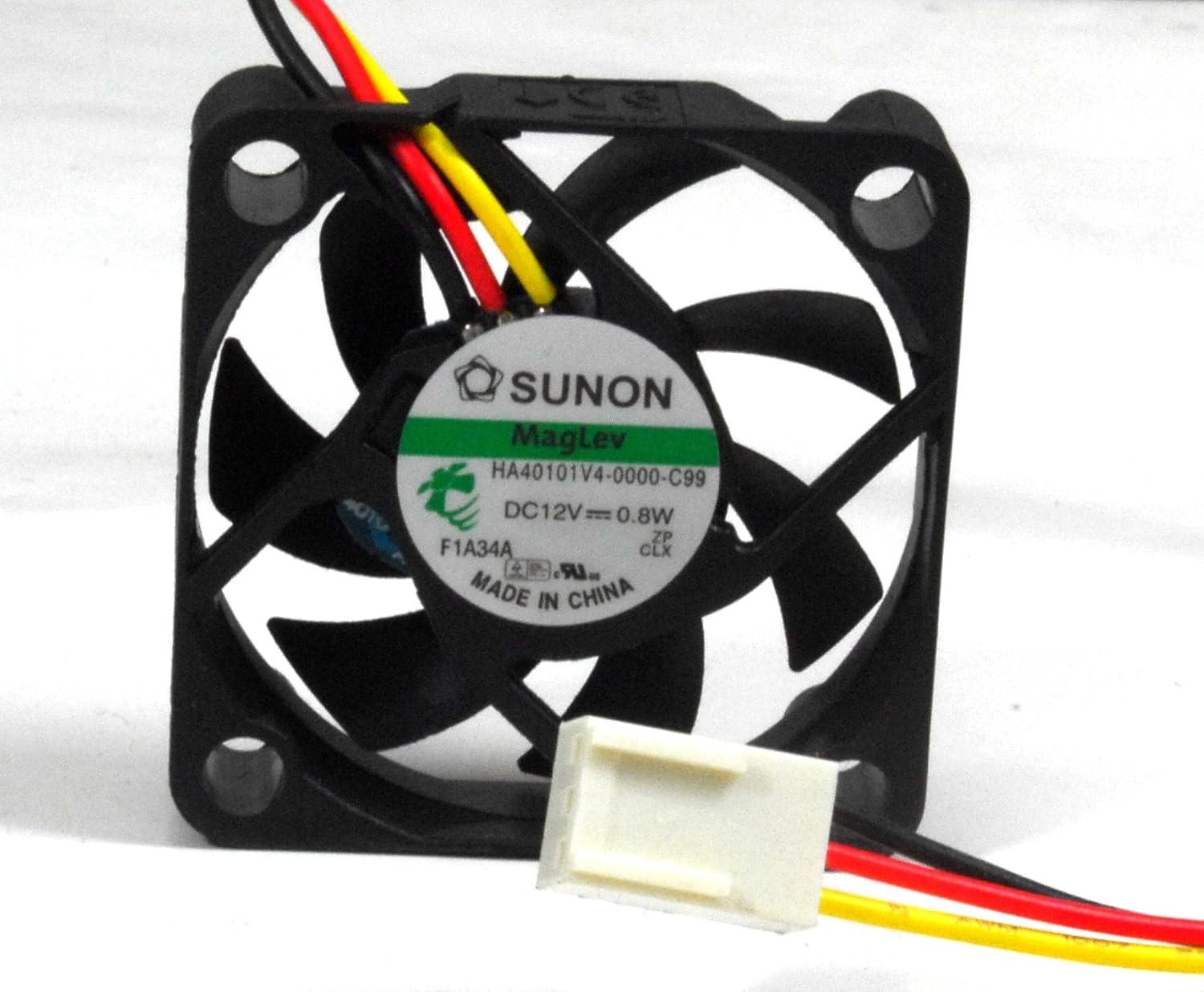 Sunon 23-4010-01 40 x 40 x 10 mm. Super Quiet Vapo Bearing Cooling Fan ...
