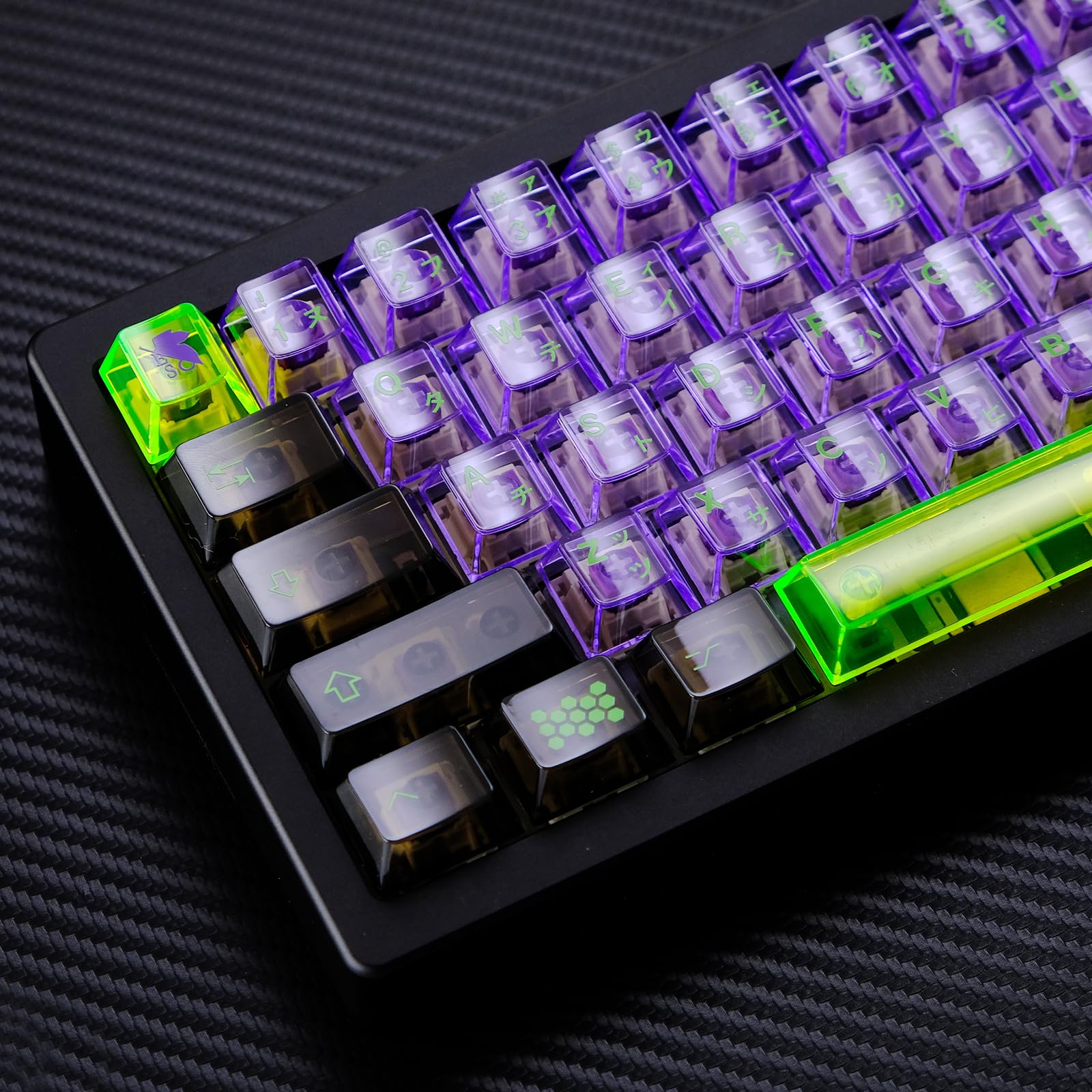 Mua JOMKIZ 173 Keys Crystal Transparent Keycap Set,Custom Cherry ...