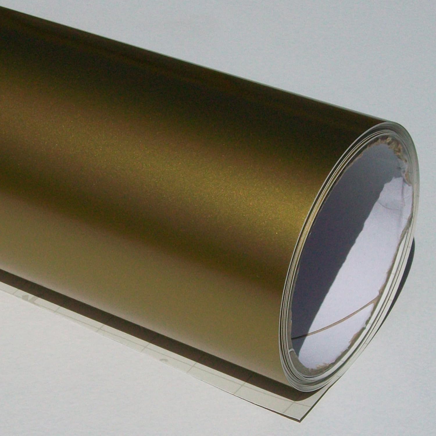 Self Adhesive METAMARK Sticky Back Gloss GOLD METALIC Sign Vinyl 10m x ...