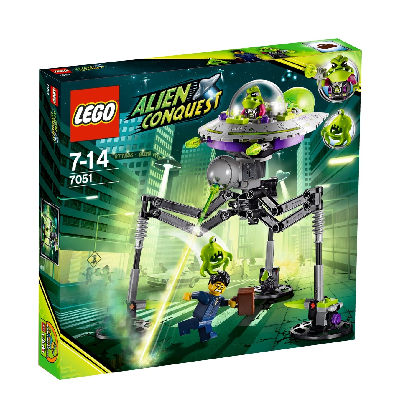 LEGO Alien Conquest 7051: Tripod Invader: Amazon.co.uk: Toys & Games