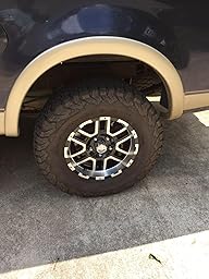 Amazon.com: Ion Alloy 179 Matte Black Wheel (17x8"/6x139.7mm): Ion ...