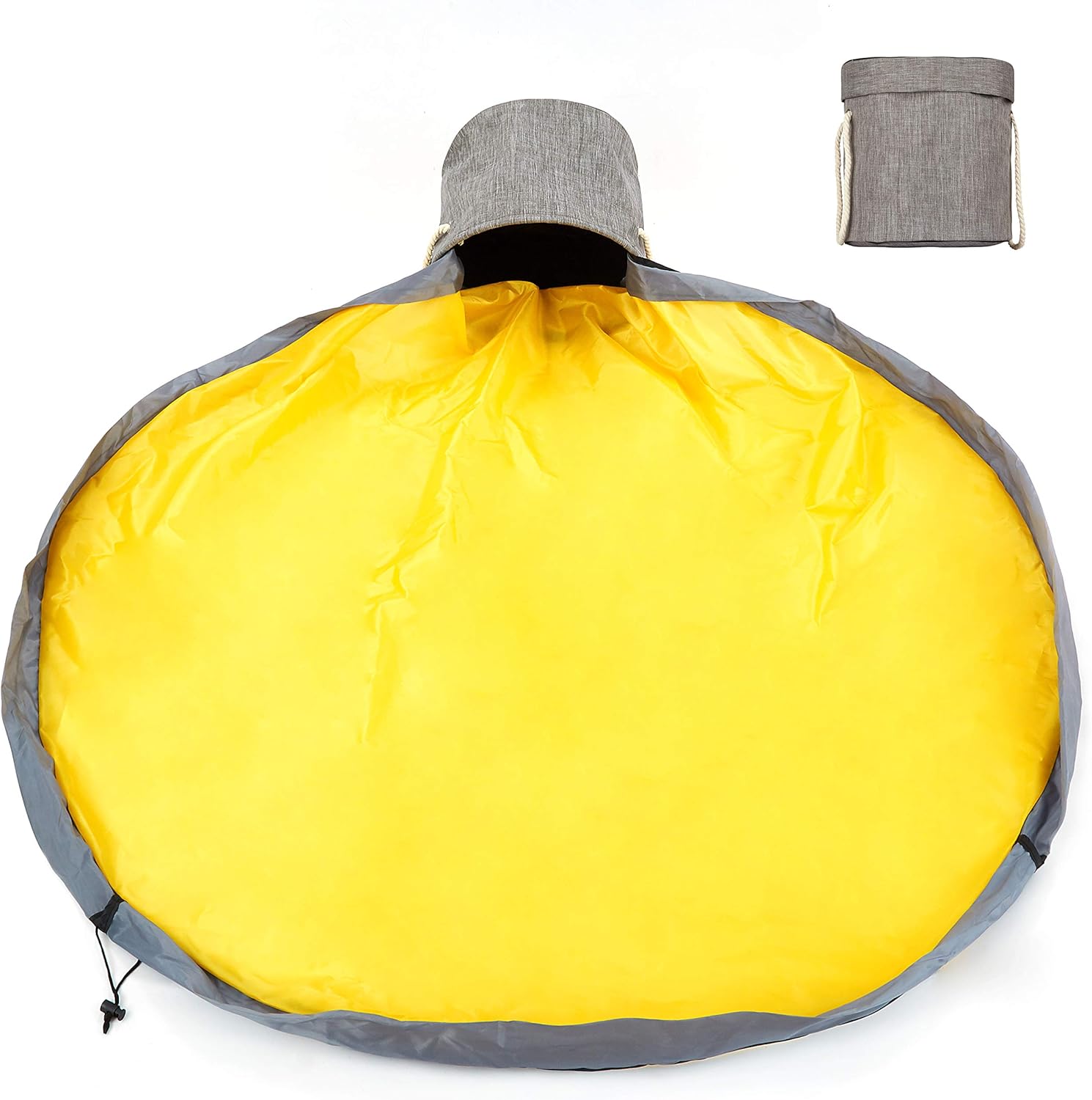 Amazon.com: Alimto Large Play Mat and Toy Storage Organizer Baskets ...