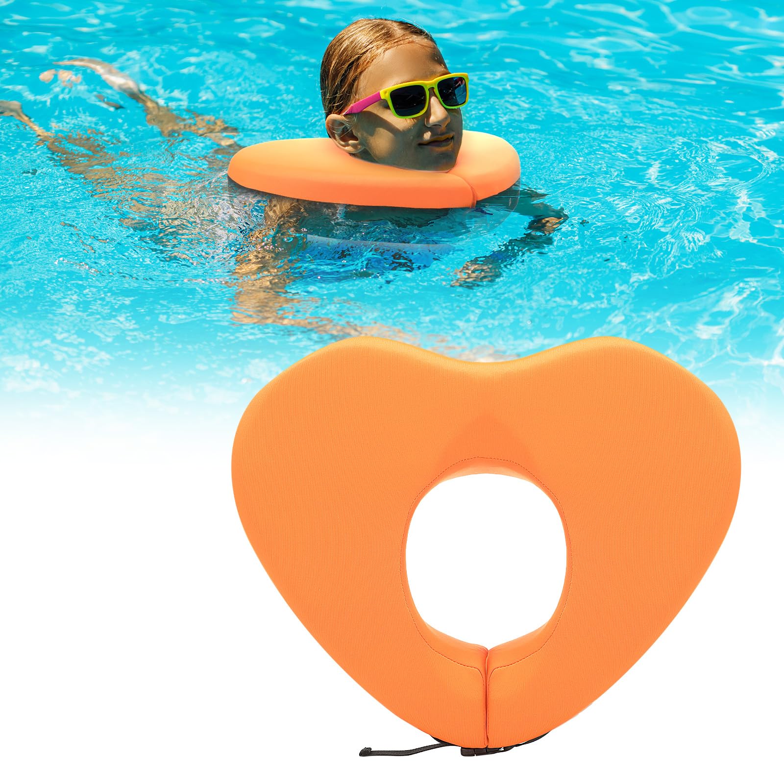 Geelin Float Swim Collar for Head and Neck Support,Filled with Foam ...