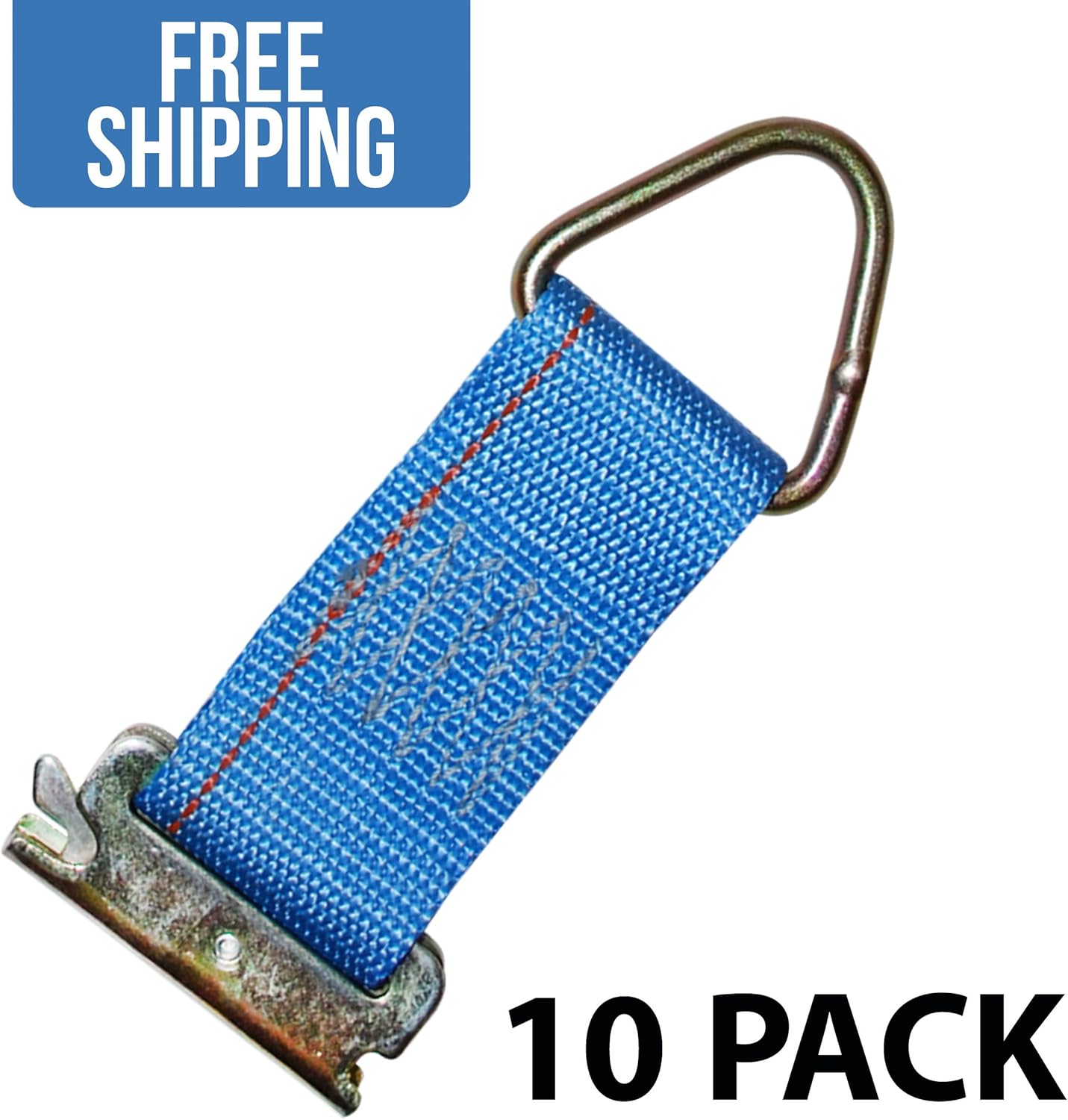Amazon.com: New E-Track Rope Tie Off 10-Pack - Shippers Supplies - Blue ...