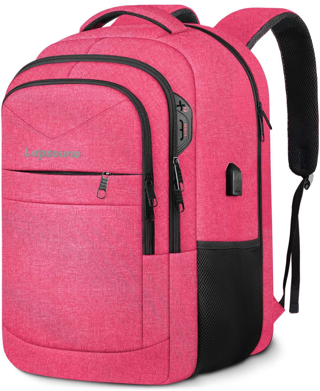 Lapsouno Extra Large Backpack, 17.3 Inch Travel Laptop Backpack, Water ...
