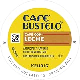 Amazon.com: Café Bustelo Café con Leche Flavored Espresso Style Coffee ...