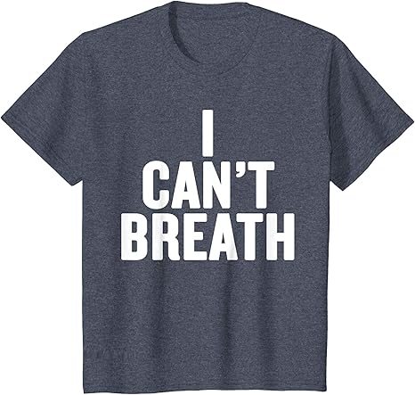 Amazon.com: I can't breathe Shirt Protest T-Shirt #IamwithKap: Clothing