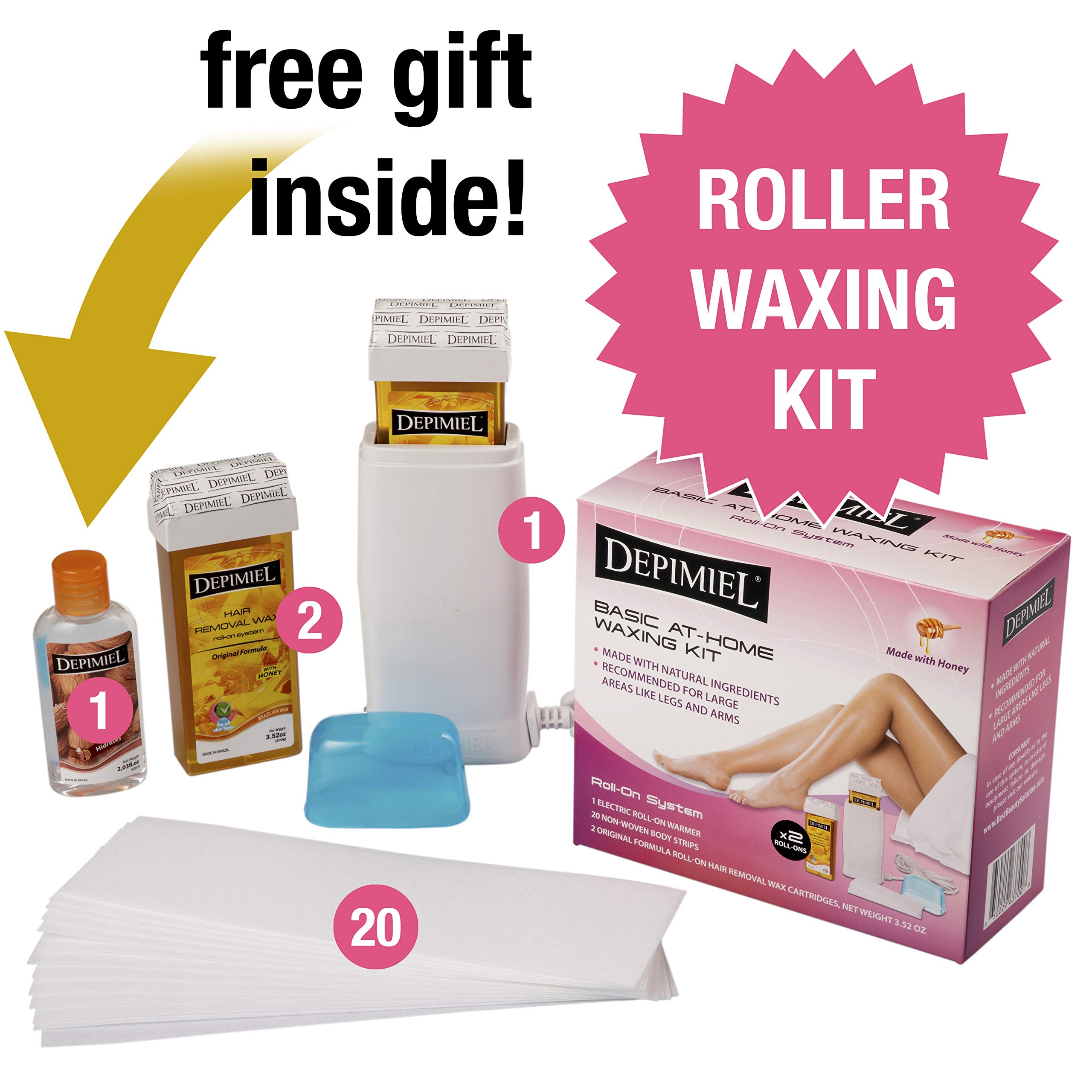 Amazon.com: Depimiel Hair Removal Body Strips: Health & Personal Care