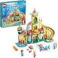 Amazon.com: LEGO Disney Ariel's Underwater Palace 43207 Building Kit; A ...