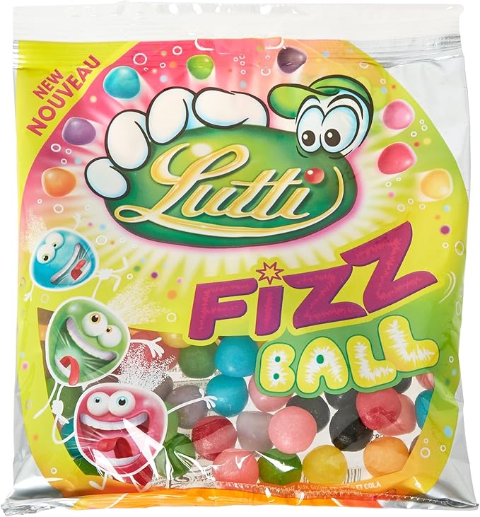 Lutti Fizz Ball 200 g - Lot de 6: Amazon.fr: Epicerie