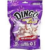 Amazon.com : Dingo Twist Sticks Rawhide Chews, Made With Real Chicken ...