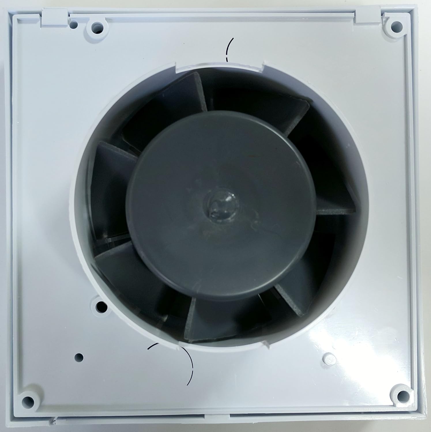 Domus SDF100TB Bathroom Extractor Fan with Timer. For 4″ / 100mm duct ...