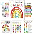 Amazon.com : Spanish Classroom Decorations - 6 Spanish Classroom ...