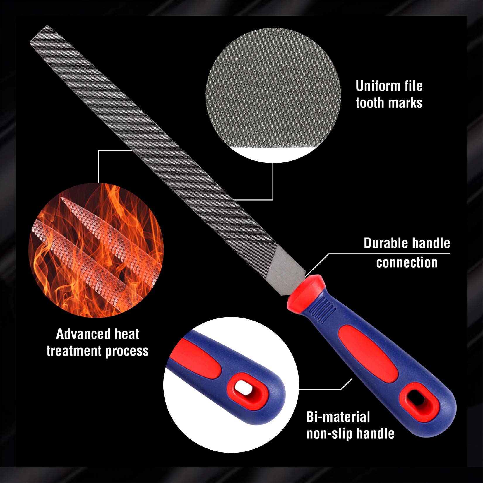 Mua WORKPRO W002111 Steel Needle and Flat File 6-Piece Set with ...