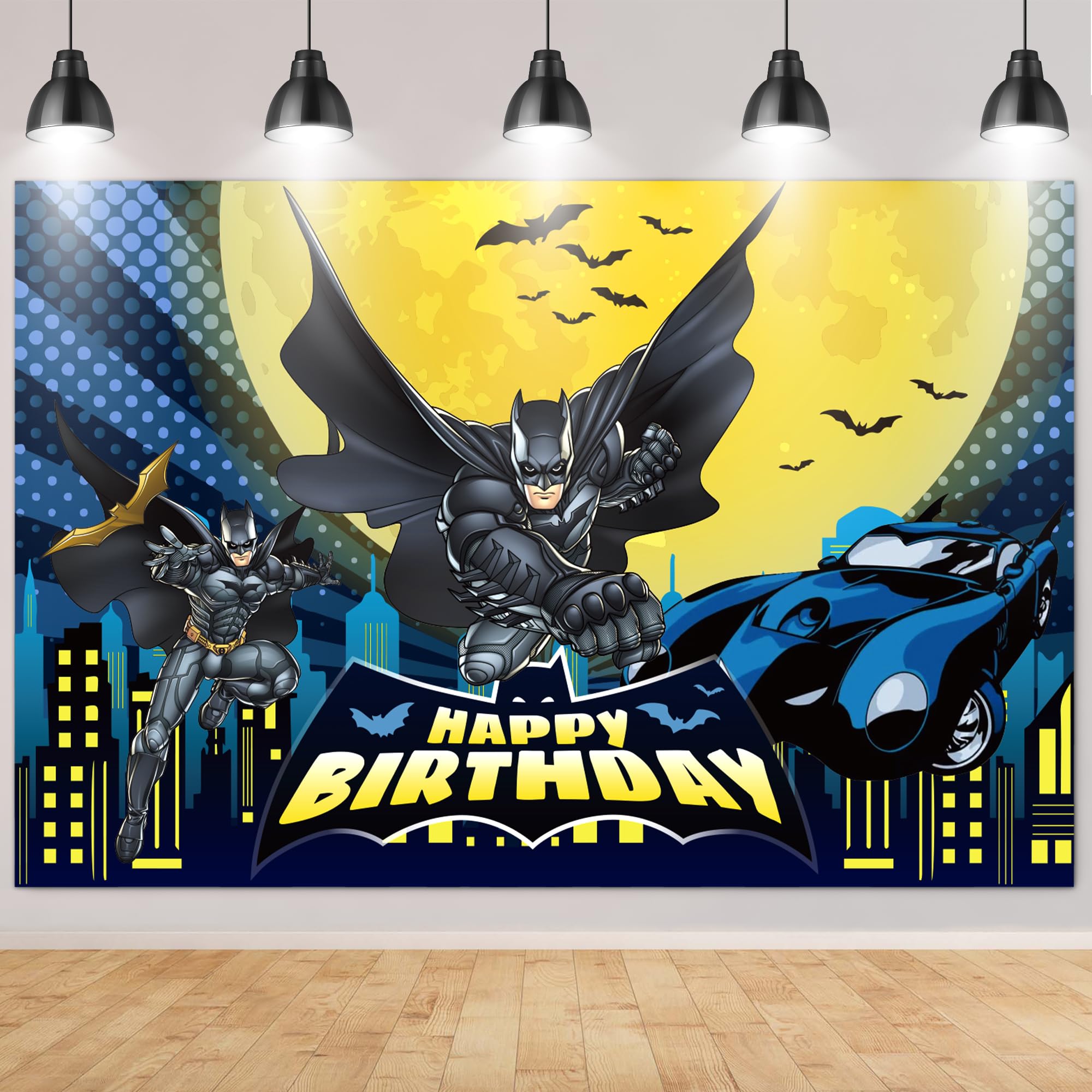 Mua Birthday Backdrop for Kids Boys-Party Cartoon Backdrop Background ...