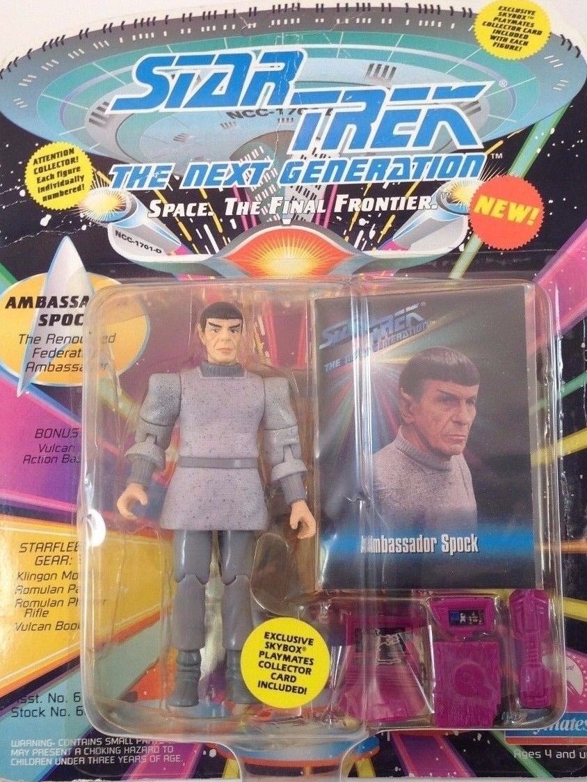 Star Trek The Next Generation Ambassador Spock 4 Inch Action ...