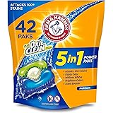 Amazon.com: Arm & Hammer Plus OxiClean With Odor Blasters Laundry Detergent 5-IN-1 Power Paks ...
