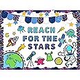 Amazon.com: AnyDesign 82Pcs Outer Space Bulletin Board Decoration Kit ...