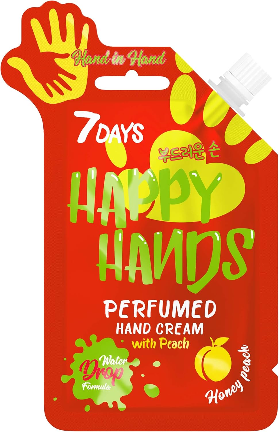 Travel Sized Hand Cream with Melon Extract and Perfume to Regenerate ...