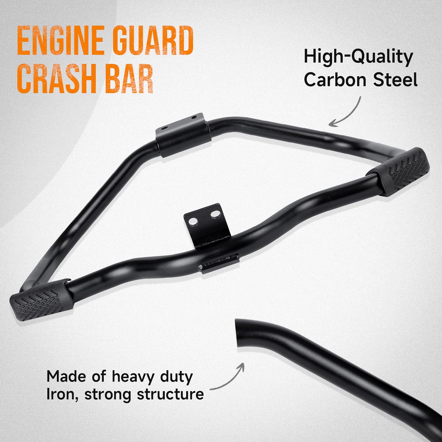 Mua 1-1/4" Highway Engine Guard Crash Bar Protect Compatible with ...