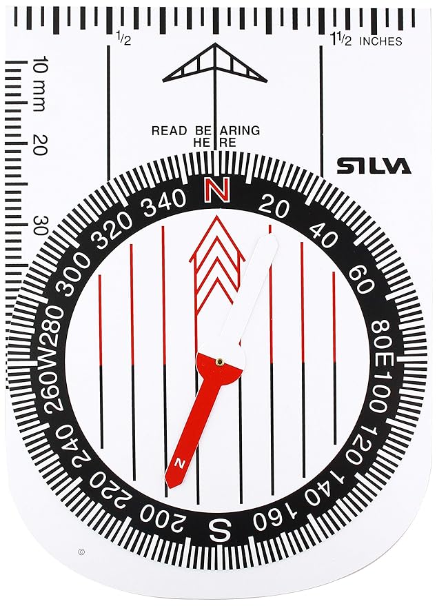 Silva Compass Demo, White, One Size: Amazon.co.uk: Sports & Outdoors