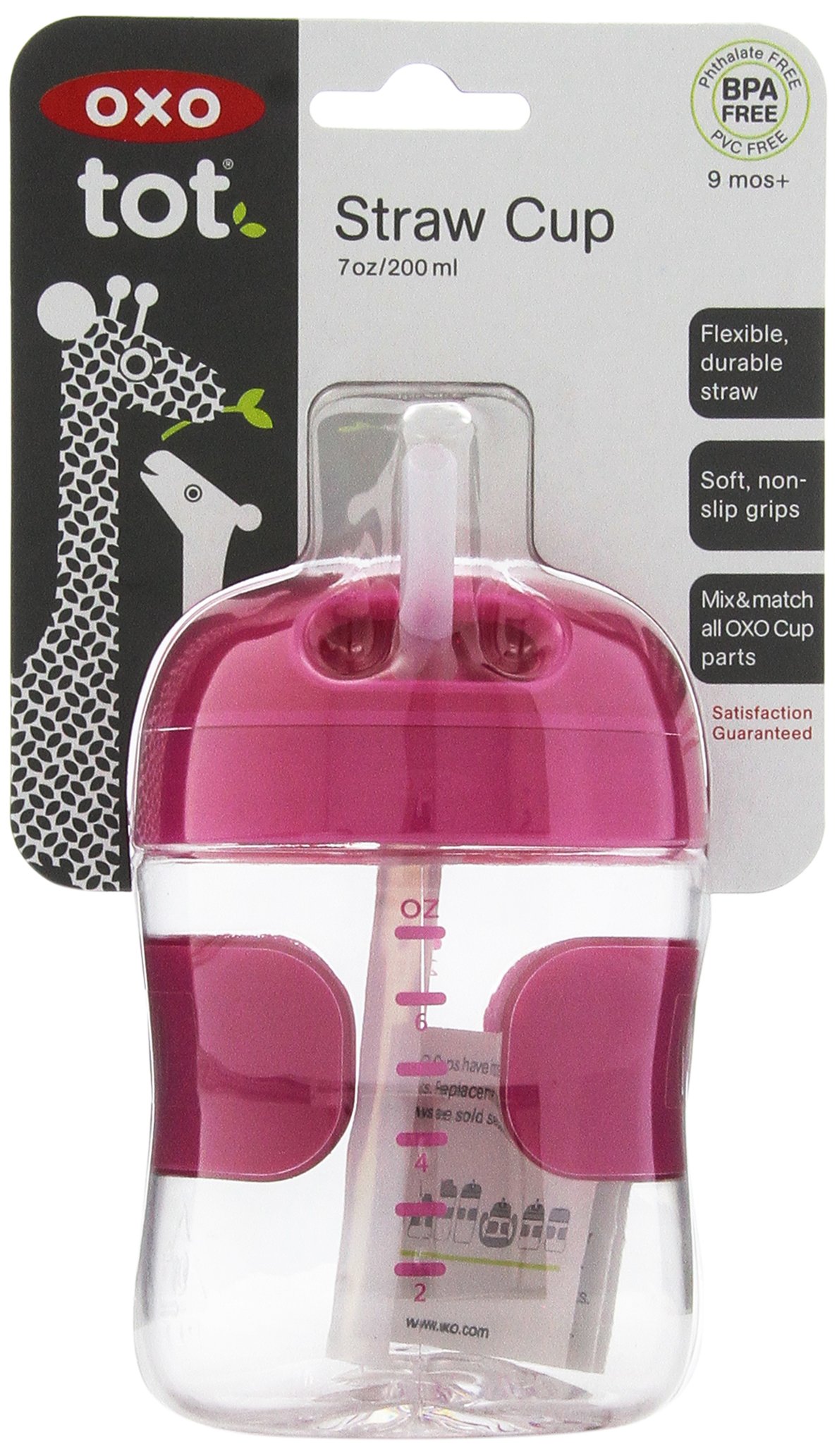 Amazon.com : OXO Tot Training Cup, Green, 7 Ounce : Sippy Cups : Baby