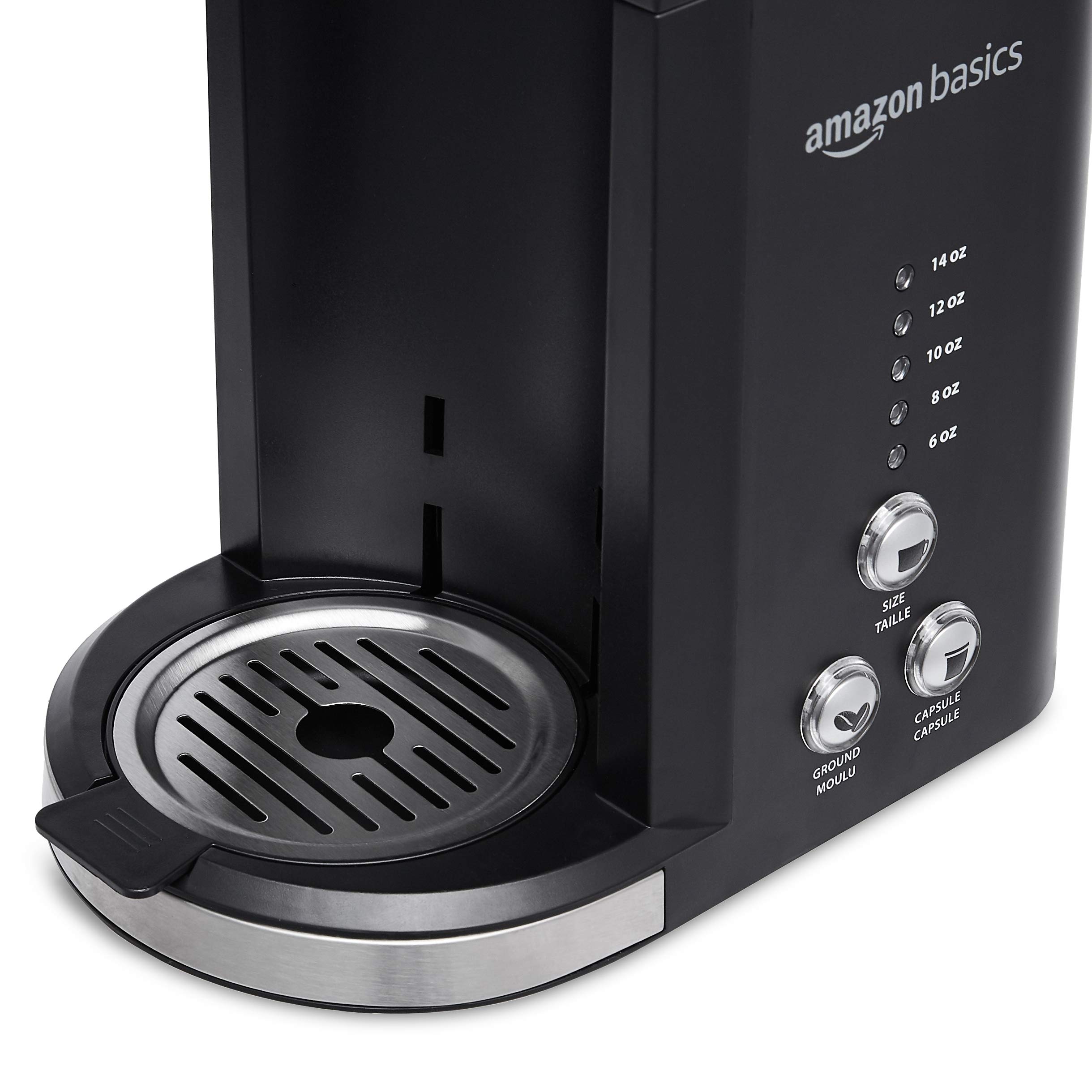 Mua Amazon Basics Single Serve Coffee Maker K-Cup, 14 Oz, Black ...