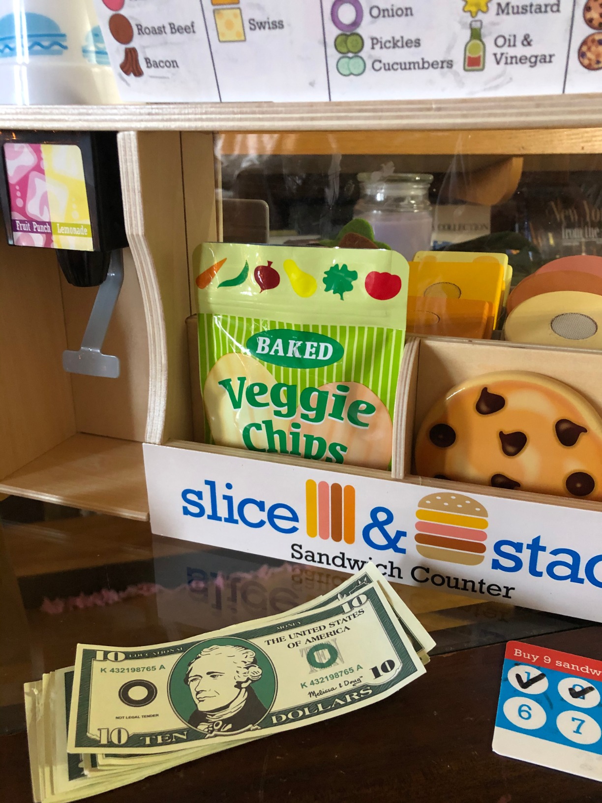 $11/mo - Finance Melissa & Doug Wooden Slice & Stack Sandwich Counter ...