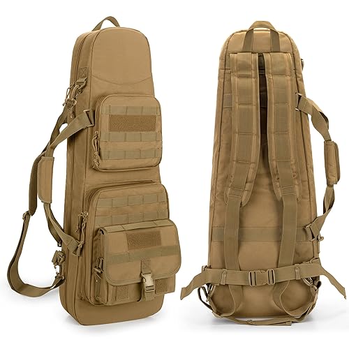 DSLEAF Double Short Barrel Rifle Case for 32” Rifles, Soft Tactical ...