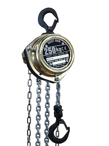 Elephant Lifting HM-25 Hoistman Ultra Small Hand Chain Hoist, 550 lbs ...