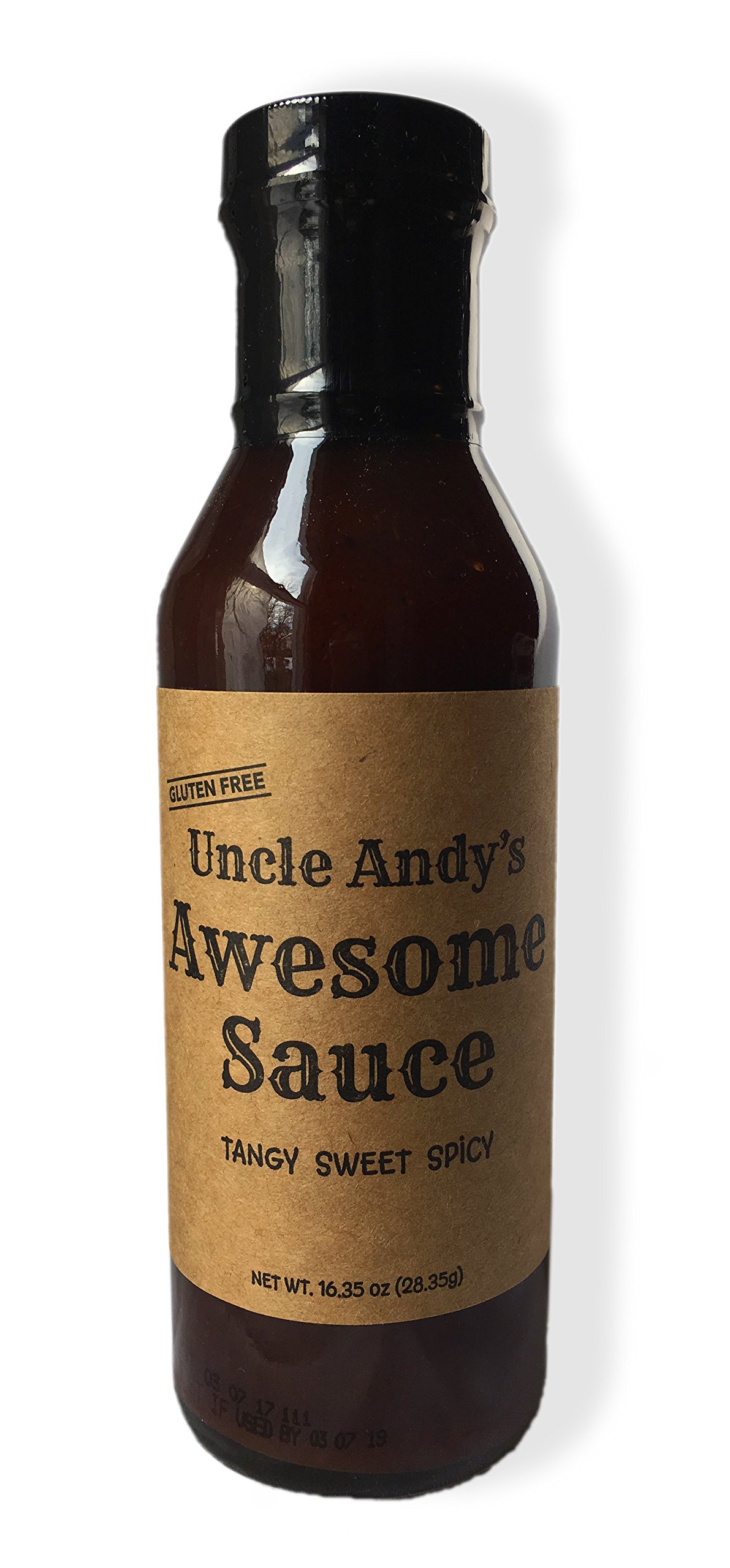 Amazon.com : Uncle Andy's Blackberry Habanero Sauce, BBQ, 16.35oz ...